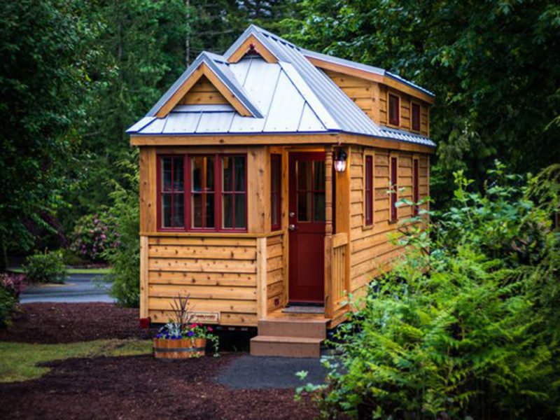Mount Hood Tiny House Village in Oregon - Tumbleweed Houses